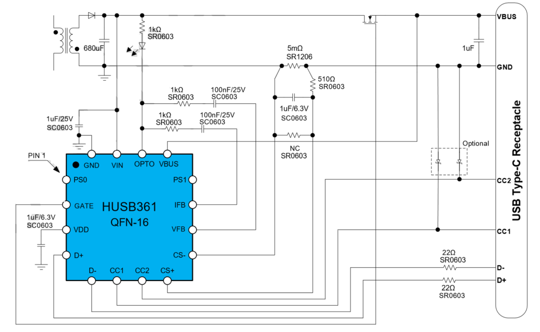 Hynetek-Hynetek Releases HUSB361, a Highly Integrated 15W~65W USB PD Chip for Efficient and Low ...