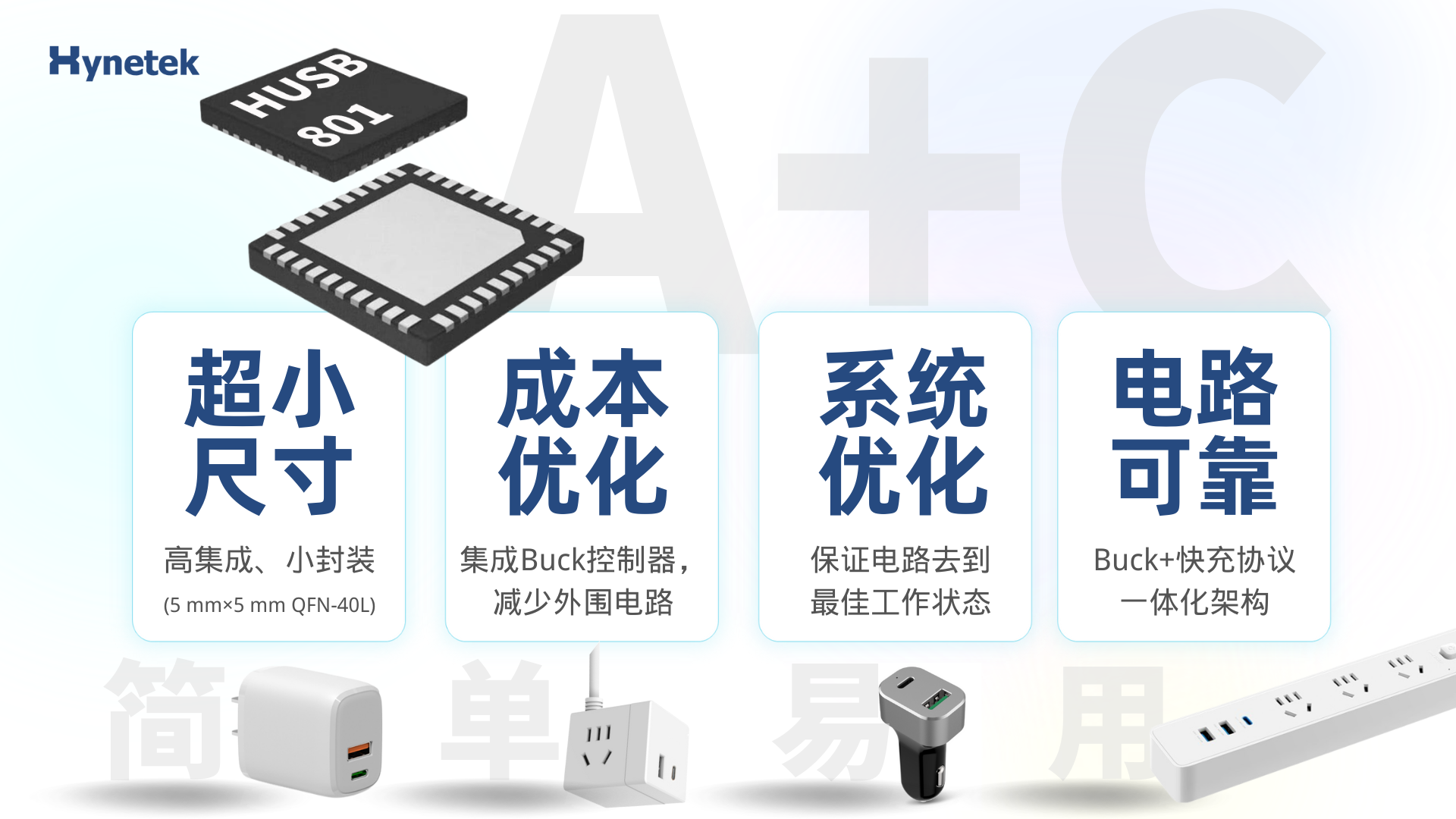 Hynetek-New Products|Buck+1A1C fast charging protocol, ultra-high integration solution for multi ...