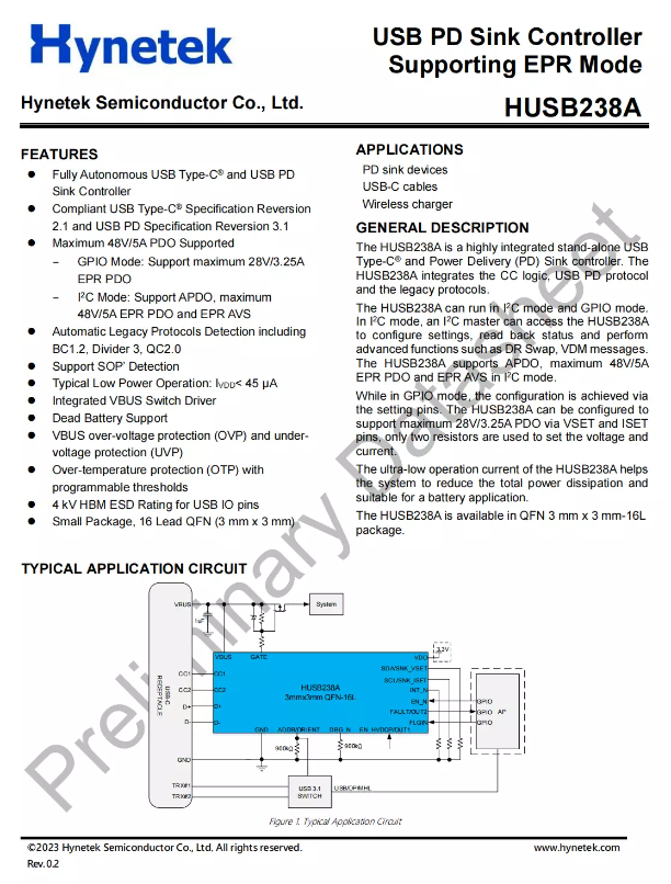 慧能泰半导体官网-总有一款适合您，慧能泰USB PD3.1快充方案汇总